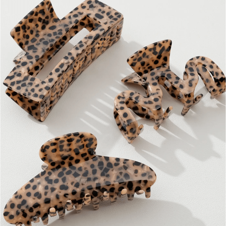 Wild Leopard Claw Clip– Parts + Labour